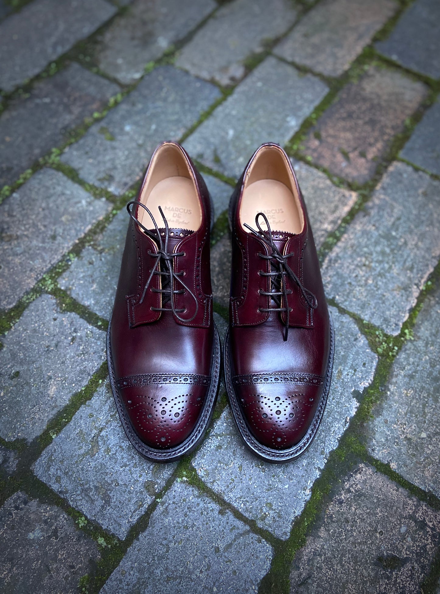Marcus De Shoes. Luxury footwear handmade in England.